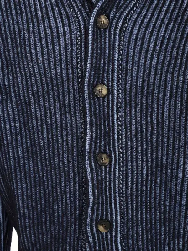 Jacob Cohen Shawl Collar Cardigan - Blue