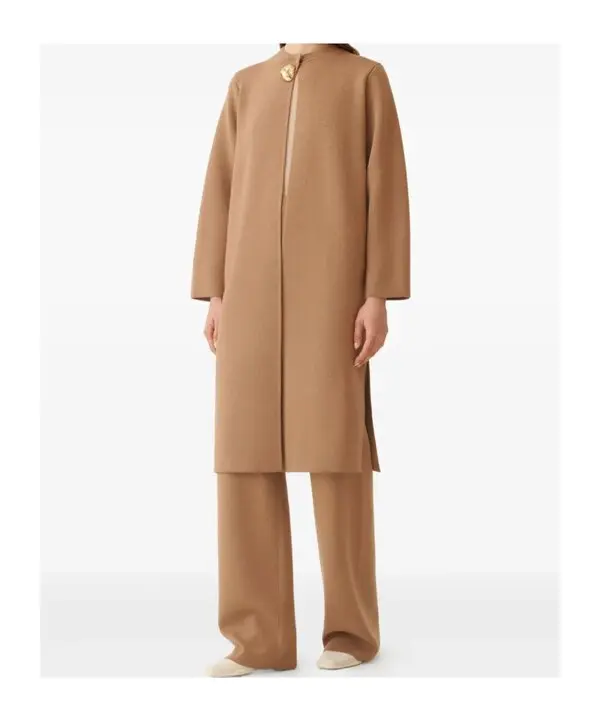 Fabiana Filippi Crew Neck Knitted Coat