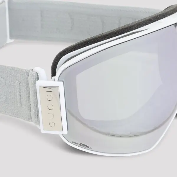 Gucci Oversized Logo Ski Goggles - Gray