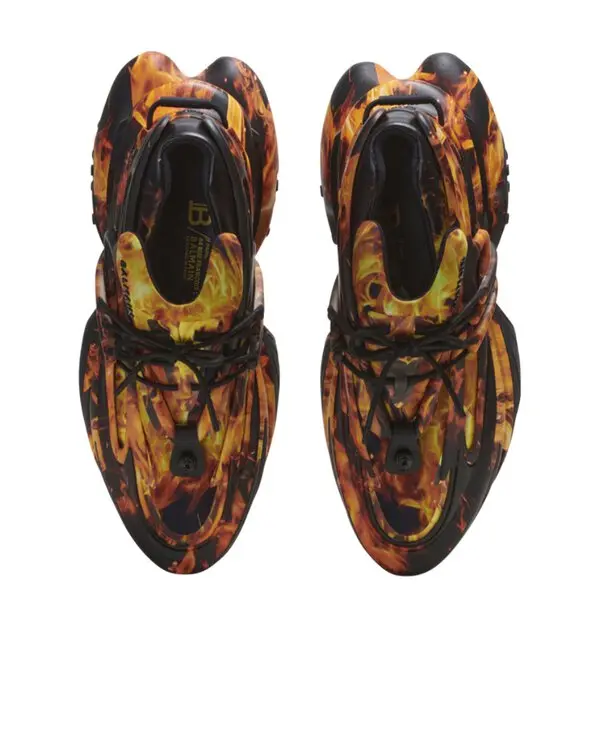 Balmain Unicorn Trainers - Black