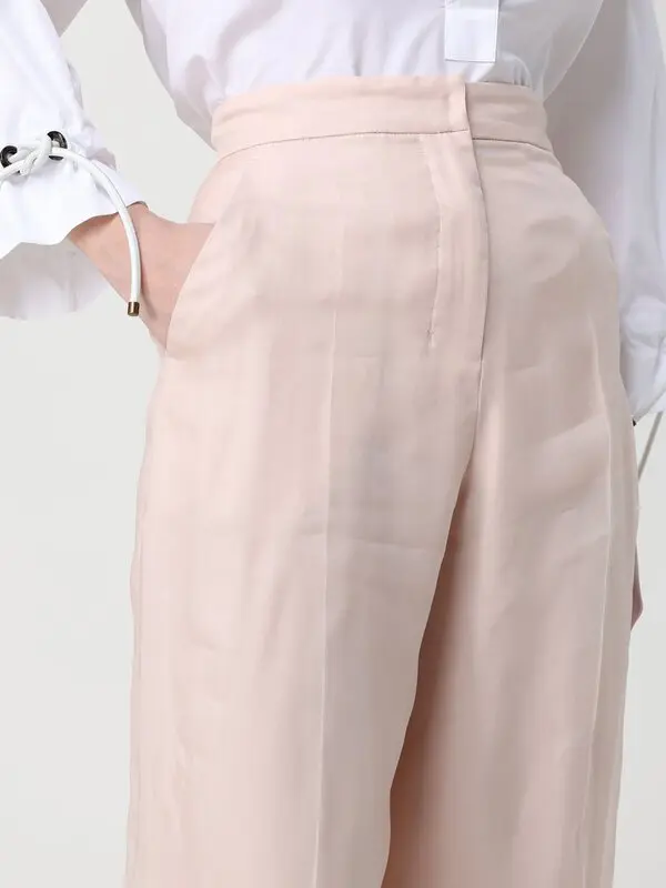 Max Mara Silk Wide Leg Trousers