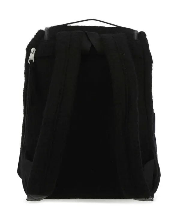 ADER ERROR Logo Patch Panelled Boucle Backpack