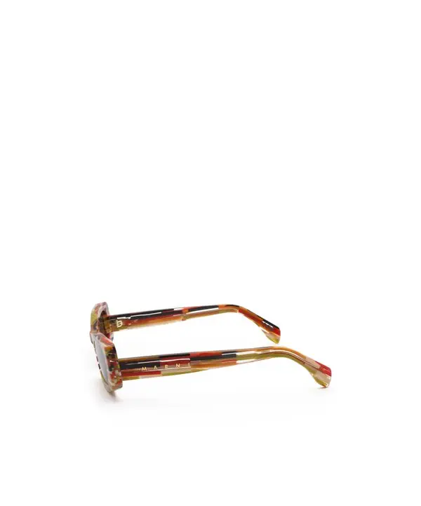Marni Geometric Frame Sunglasses