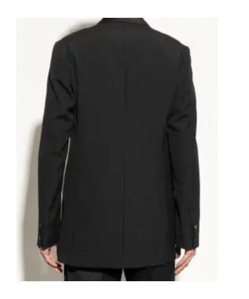 Dries Van Noten Single-breasted Tailored Blazer - Black
