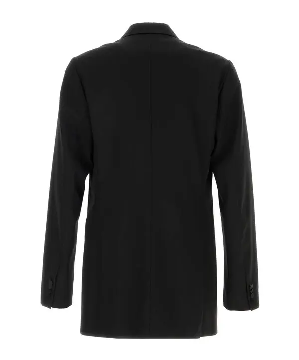 Dries Van Noten Single-breasted Tailored Blazer - Black