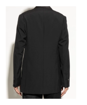 Dries Van Noten Single-breasted Tailored Blazer - Black
