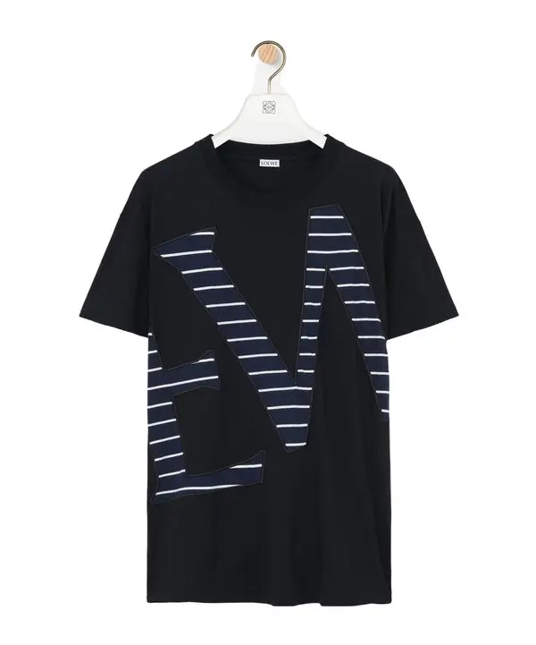 Loewe Striped-logo T-shirt