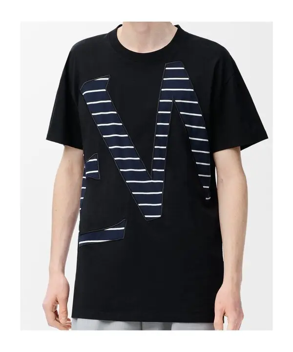 Loewe Striped-logo T-shirt
