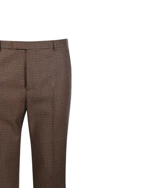 Gucci Houndstooth Straight-leg Pants