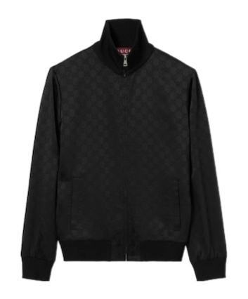 Gucci Monogrammed Zip-up Jacket