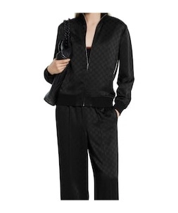 Gucci Monogrammed Zip-up Jacket