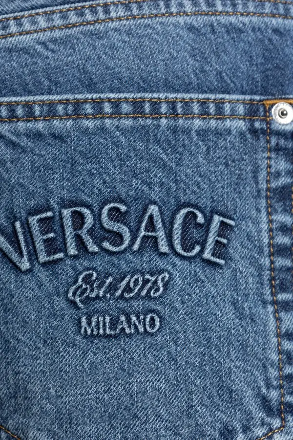 Versace Logo-patch Jeans