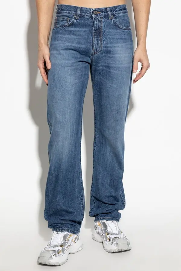 Versace Logo-patch Jeans