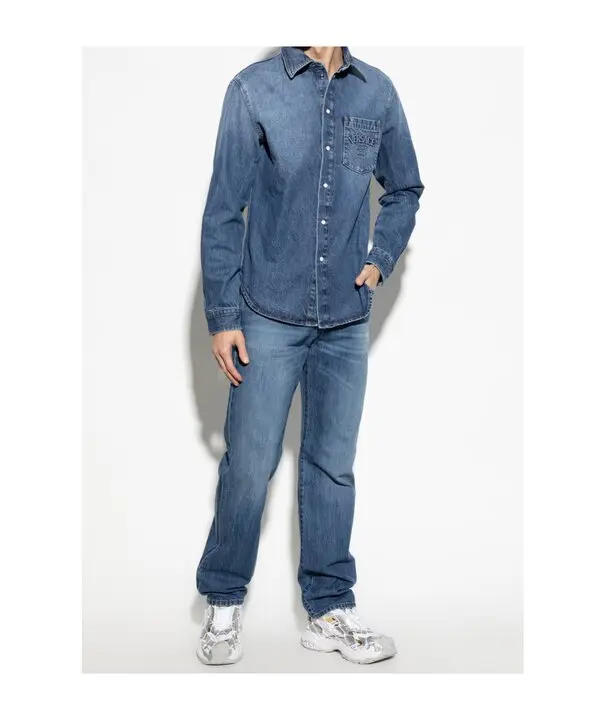 Versace Logo-patch Jeans