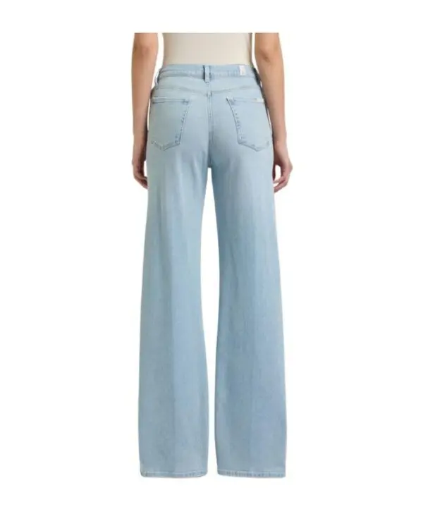 7 For All Mankind Lotta Wide-leg Jeans - Blue