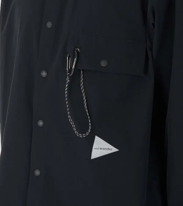 AND WANDER Long-sleeved Overshirt