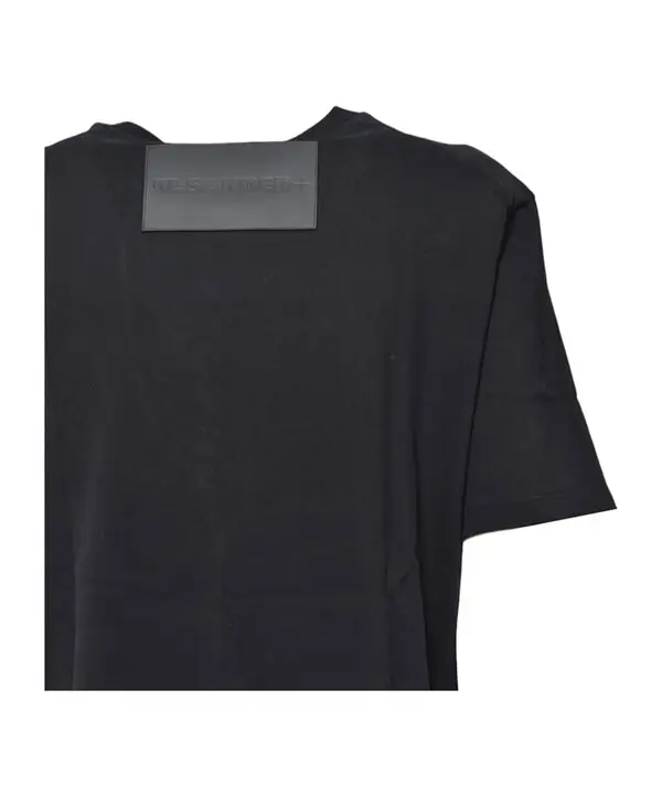 JIL SANDER Crewneck Logo Patch T-shirt