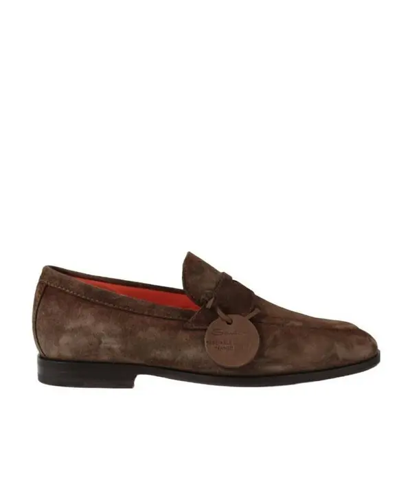 Santoni Micro-standard Loafer Shoes