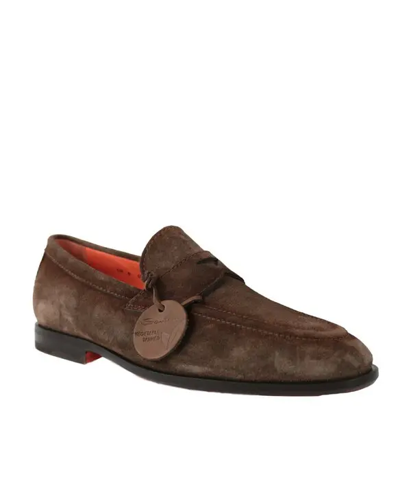 Santoni Micro-standard Loafer Shoes