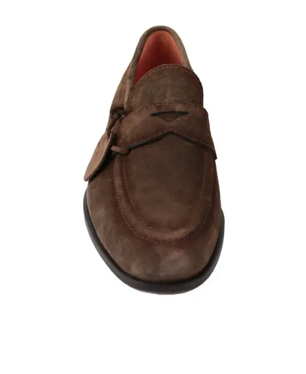 Santoni Micro-standard Loafer Shoes