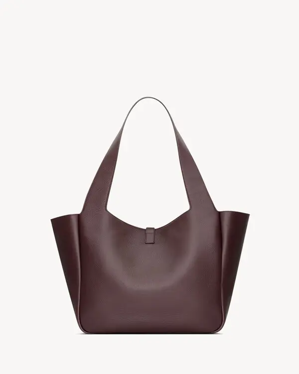 Saint Laurent Le 5 À 7 Bea Tote Bag - Raisin