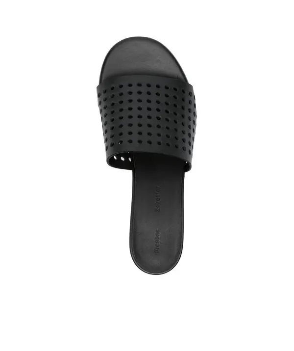 Proenza Schouler 50mm Perforated Leather Mules