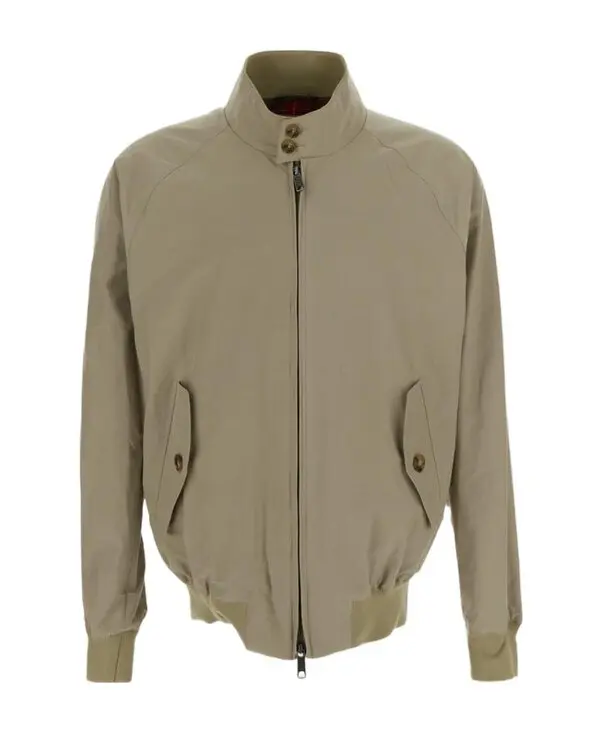 BARACUTA G9 Harrington Zip-up Bomber Jacket - Gray