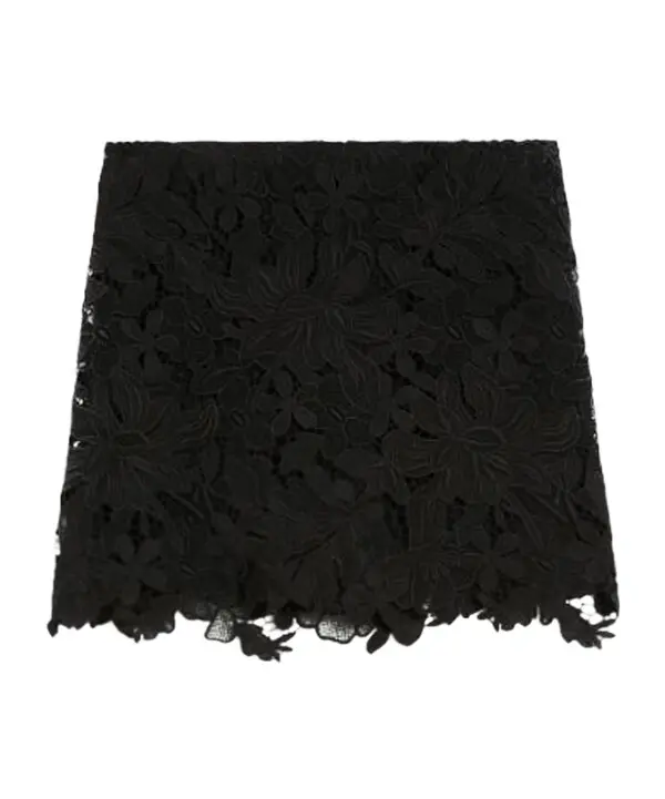 Sportmax Bora Floral Embroidered Mini Skirt