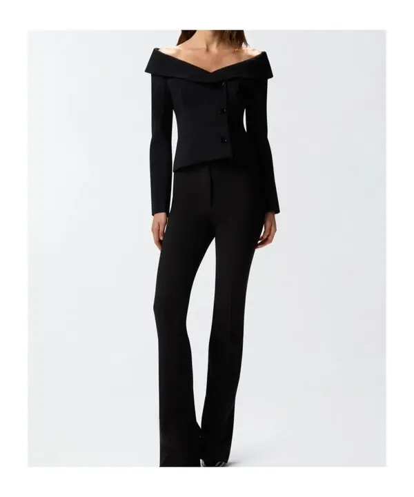 Pinko Off-the-shoulder Slim-fit Jacket