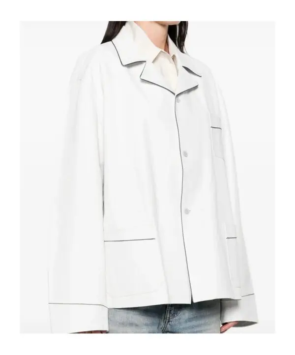 Prada Nappa Leather Shirt