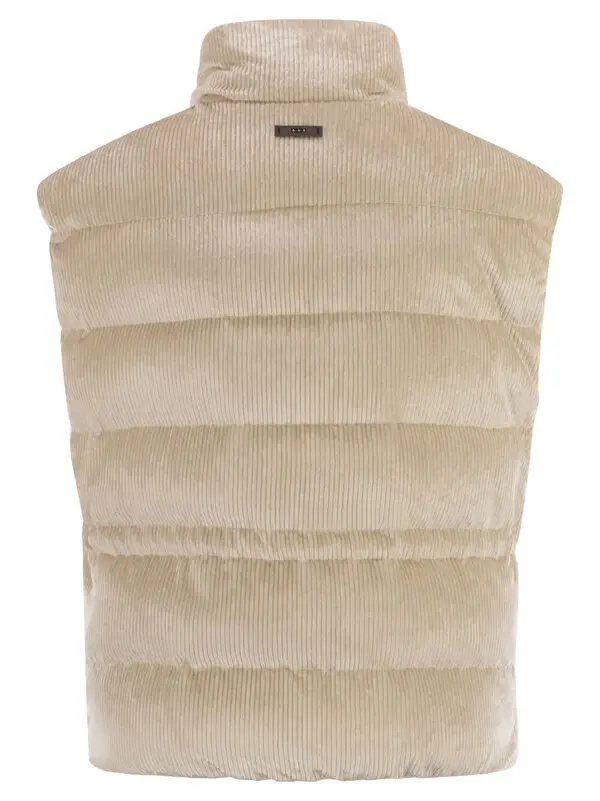 Peserico Velvet Down Gilet
