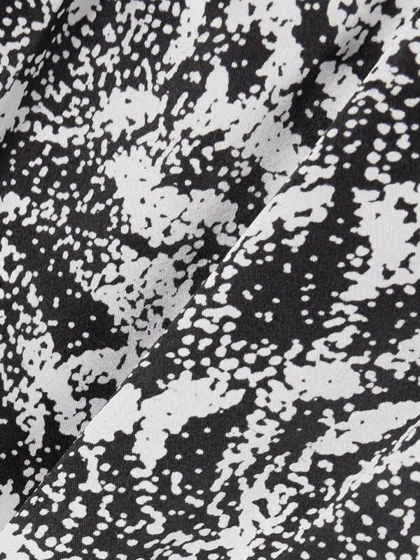 Dries Van Noten Floral Print Wide Leg Pants