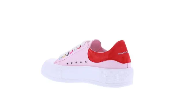 Alexander McQueen Color-blocked Low-top Sneakers - Blue