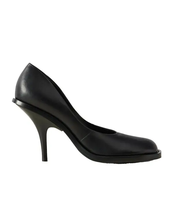 Dries Van Noten Leather Pumps - Black
