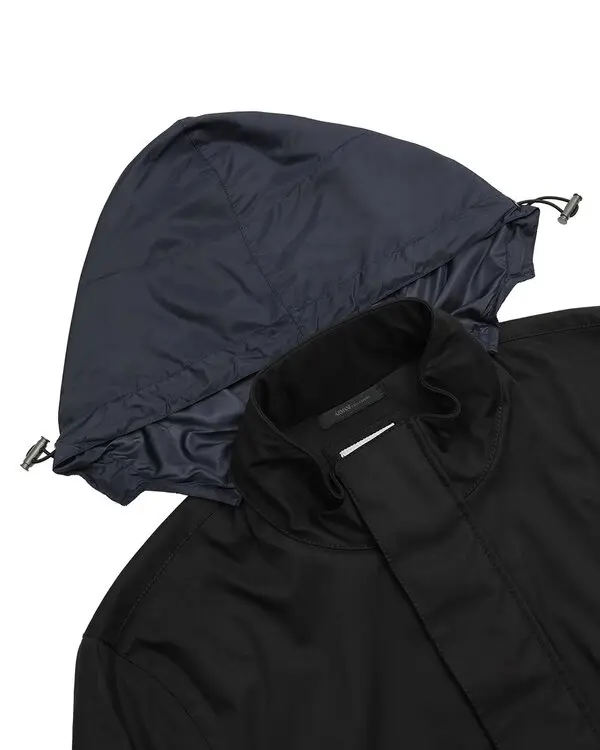 Emporio Armani Detachable Hood Coat