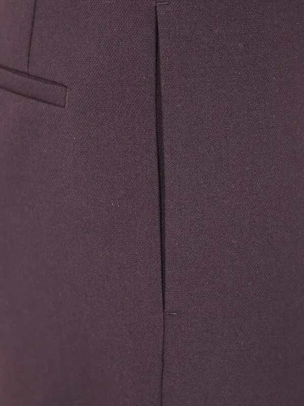 JIL SANDER Pleated Tailored Trousers - Black