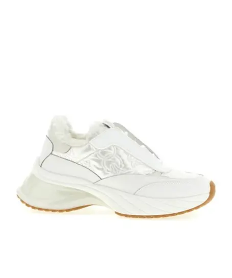 Pinko Ariel 19 Platform Sneakers - White