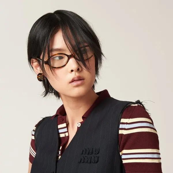 Miu Miu Sleeveless V-neck Dress