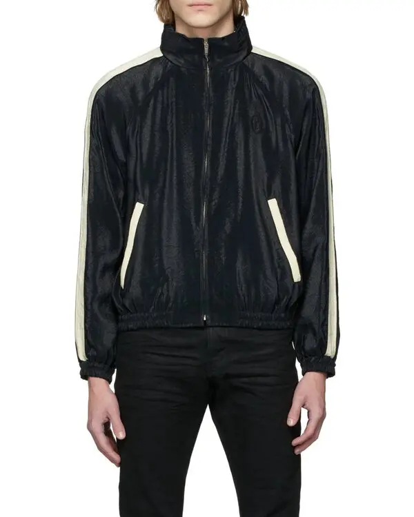 Saint Laurent Monogram Zip-up Jacket