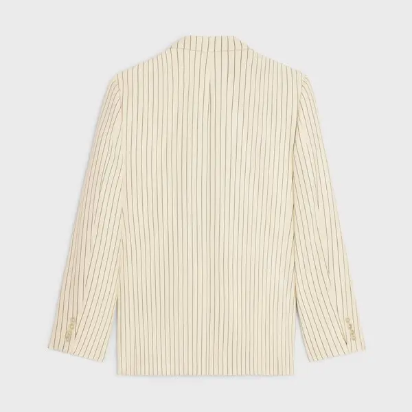 Celine Classic Striped Wool Blazer