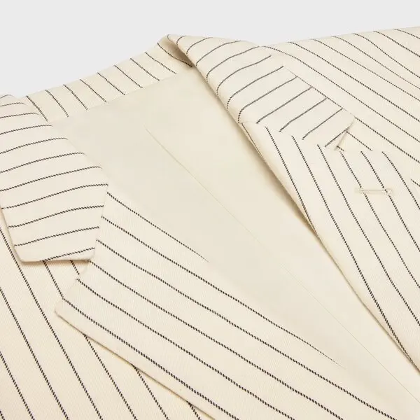 Celine Classic Striped Wool Blazer