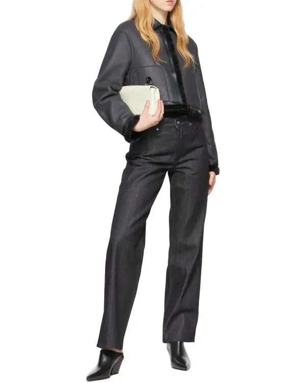 JIL SANDER Logo Patch Straight-leg Jeans