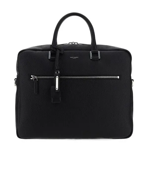 Saint Laurent Sac De Jour Briefcase - Black