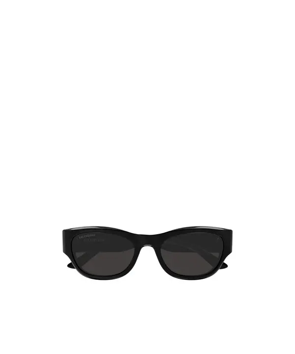 Balenciaga Bb0389 Rectangular Sunglasses - Black