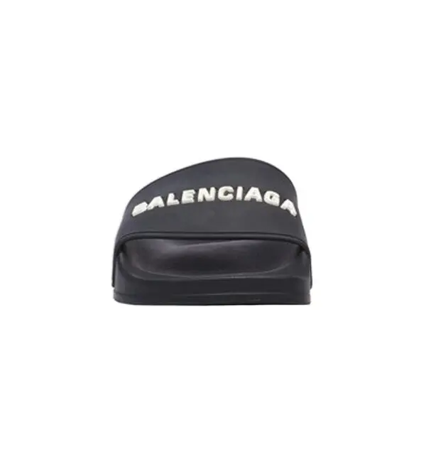 Balenciaga Logo Print Slides