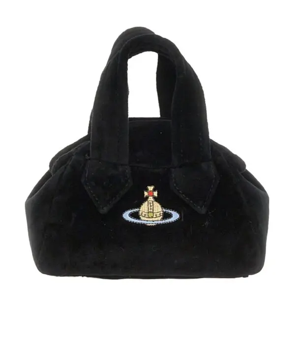 VIVIENNE WESTWOOD Archive Mini Yasmine Handbag - Black