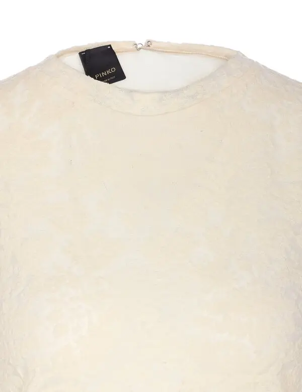 Pinko Long-sleeved Crewneck Top