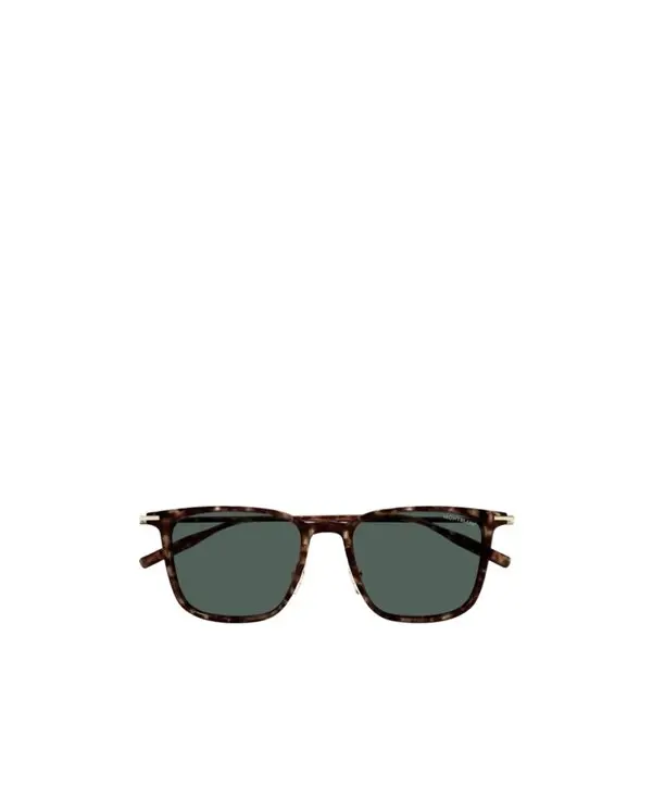 Montblanc Eyewear Square Frame Sunglasses - Green