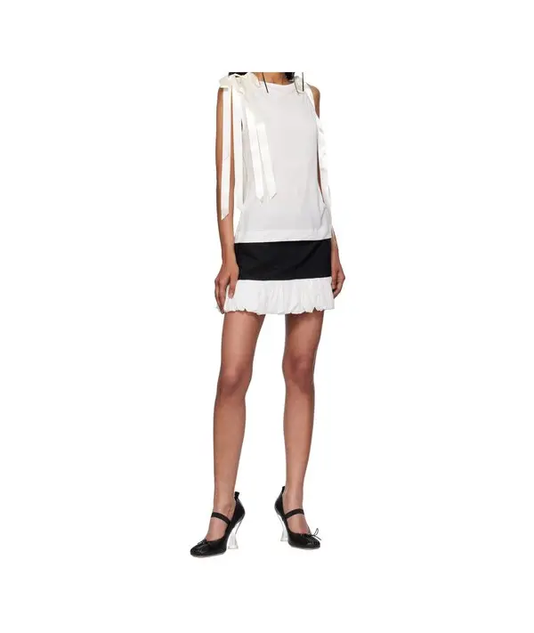 Simone Rocha Bow Ribbon Tail Vest
