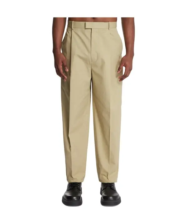 Bottega Veneta Straight Leg Twill Trousers